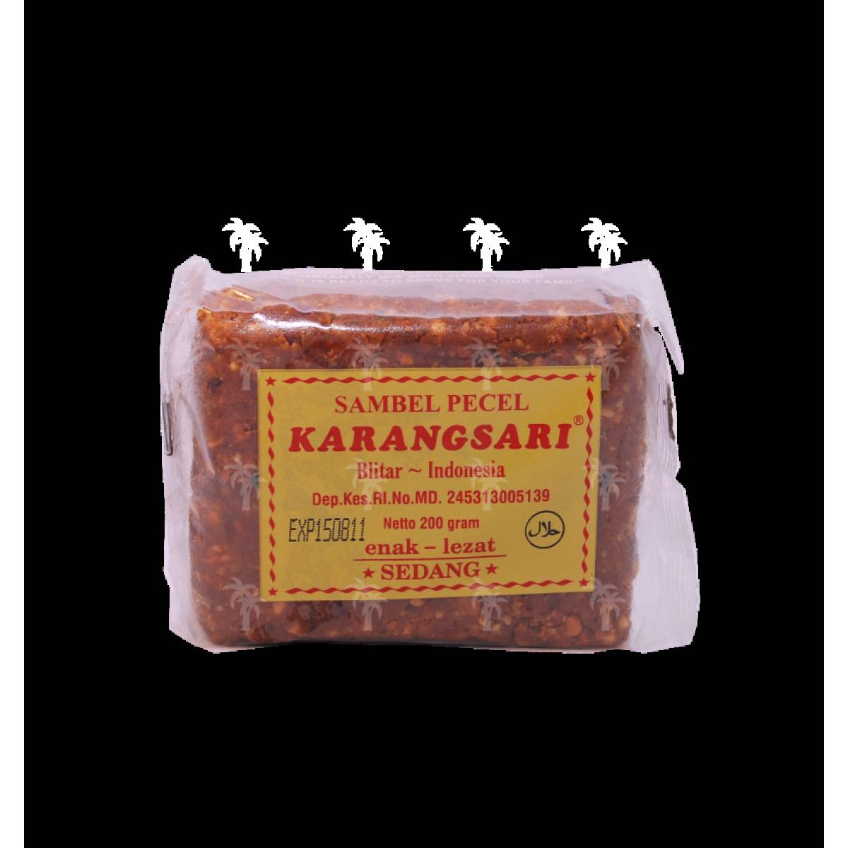 Karang Sari Bumbu Pecel Medium Hot 200gr