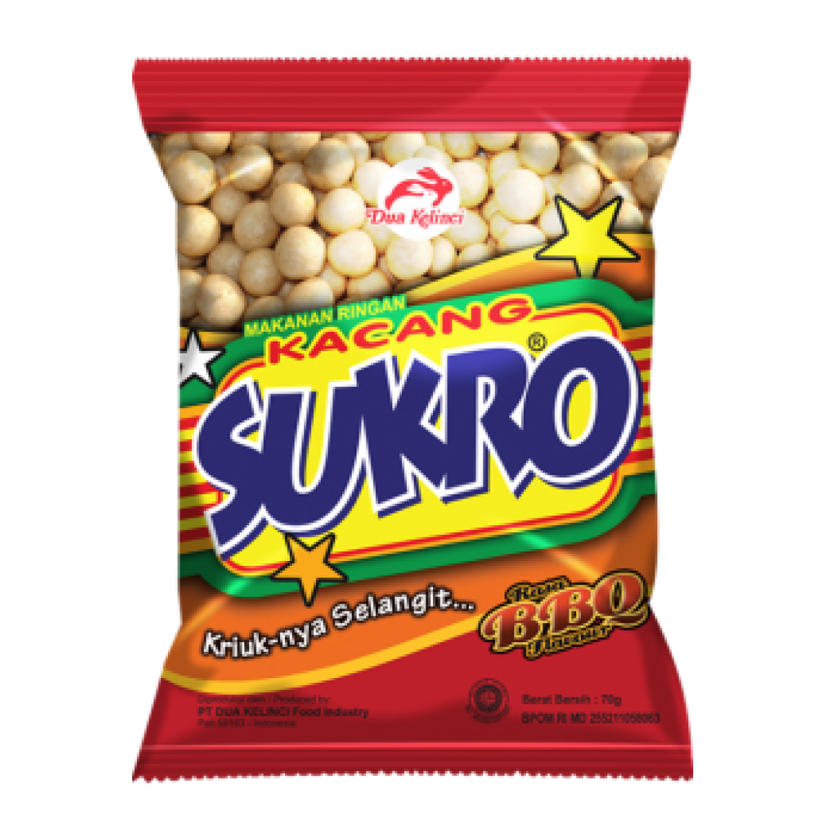 Dua Kelinci Kacang Sukro BBQ